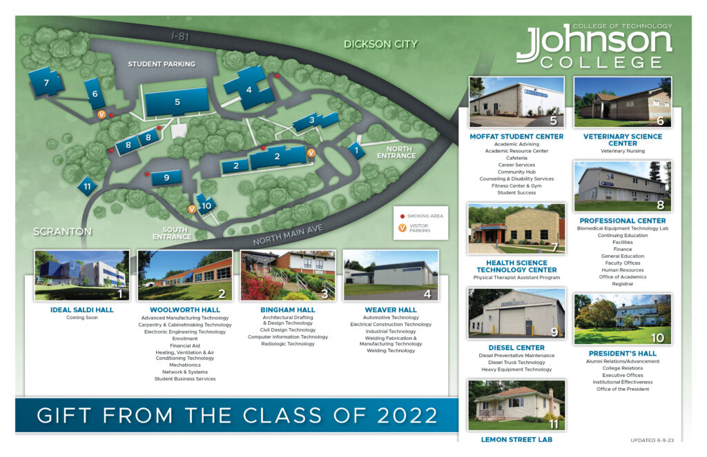 Scranton Campus Map - Johnson College of Technology