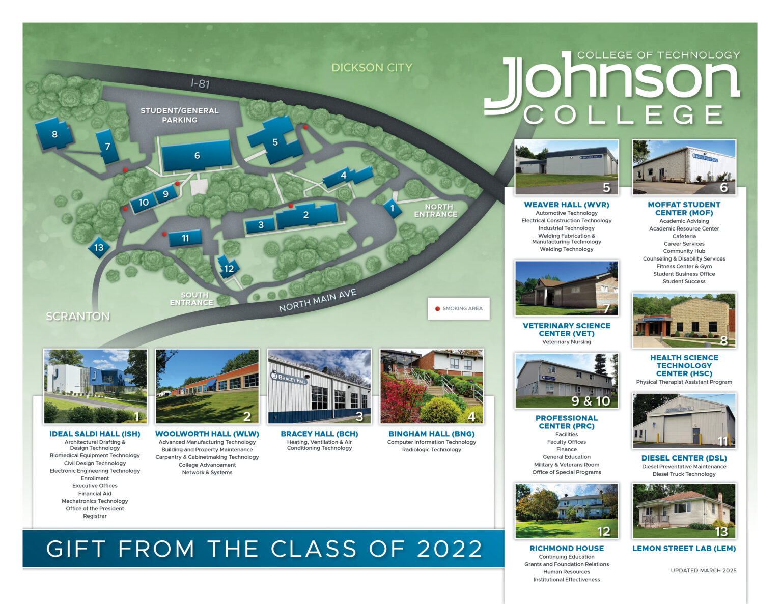 Scranton Campus Map - Johnson College of Technology